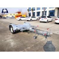 China Solar LED Light Tower Trailer 4x100W LED Hot-Dip Galvanized Fully Welded Structure for sale