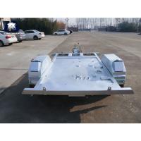 China Solar LED Light Tower Trailer 4x100W LED Hot-Dip Galvanized Fully Welded Structure for sale
