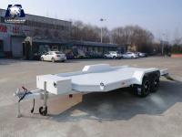 China Dual Axle Hydraulic Lifting Car Trailer 2000kg Capacity Lightweight Alloy with Wireless Remote for sale
