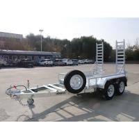 China 8x5 Dual Axle Hot Dip Galvanised Excavator Trailer 3000kg ATM for Small Excavators for sale
