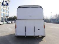 China 2 Horse Capacity Aluminum Steel Dual Axle Horse Trailer 4380x2500x2600 mm for Safe Equine Transport for sale