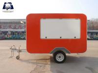 China Low Cost Mobile Food Trailer Towable Concession Stand 2 Foldable Service Windows for sale