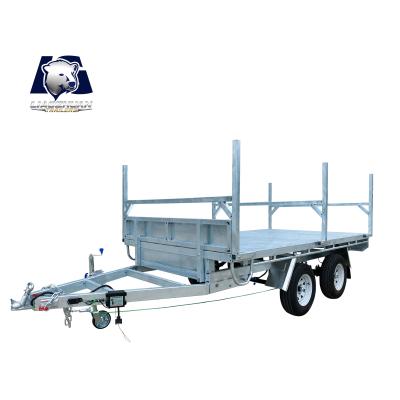China Hot Dip Galvanised Plant Trailer 3000kg ATM with 2150kg Load Capacity and 3600×2000mm Bed for sale
