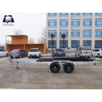 China Dual Axle Boat Trailer 2000kg ATM Hot Dip Galvanized Hydraulic Braking for Jet Skis Small Boats for sale