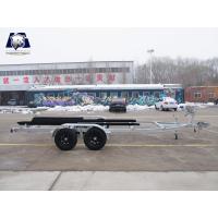 China Dual Axle Boat Trailer 2000kg ATM Hot Dip Galvanized Hydraulic Braking for Jet Skis Small Boats for sale