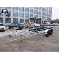 China Dual Axle Boat Trailer 2000kg ATM Hot Dip Galvanized Hydraulic Braking for Jet Skis Small Boats for sale