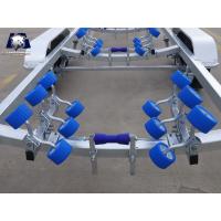 China 1500kg ATM Hot-Dip Galvanized Dual Axle Boat Trailer 6800mm with LED Lighting for sale