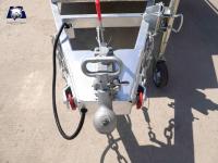 China 8x5 Hydraulic Tipper Trailer 1800kg ATM Hot-Dip Galvanized with Impact and Butterfly Brake for sale