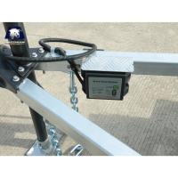 China Dual Axle 2000kg Load Hot Dip Galvanized Generator Trailer with 10 Inch Electric Brakes for Mobile Power for sale
