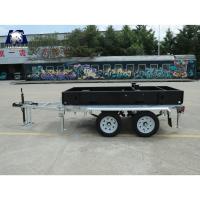 China Dual Axle 2000kg Load Hot Dip Galvanized Generator Trailer with 10 Inch Electric Brakes for Mobile Power for sale