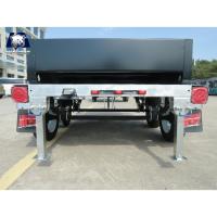 China Dual Axle 2000kg Load Hot Dip Galvanized Generator Trailer with 10 Inch Electric Brakes for Mobile Power for sale