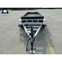 China Dual Axle 2000kg Load Hot Dip Galvanized Generator Trailer with 10 Inch Electric Brakes for Mobile Power for sale