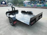 China Single‑axis Mobile Energy Storage Device Trailer 1500kg ATM, Off‑Grid Emergency Power Supply Transport Trailer for Outdoor Construction, Camping and Remote Site Operations for sale
