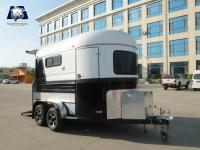 China MAGICRAN Two-Horse Trailer: Fully Galvanized Steel Body, Dual-Axle Electronic Braking for Safe Travel for sale