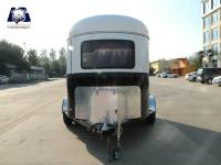 China MAGICRAN Two-Horse Trailer: Fully Galvanized Steel Body, Dual-Axle Electronic Braking for Safe Travel for sale