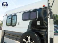 China MAGICRAN Two-Horse Trailer: Fully Galvanized Steel Body, Dual-Axle Electronic Braking for Safe Travel for sale