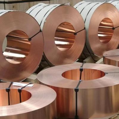 China Cu ETP Copper Strip C10400 copper trim strips for sale