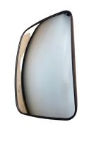 China Hitachi Rearview Mirror for ZAX200 ZAX470 ZAX360 ZAX350-5G Excavators - Black Mirror Glass Construction Equipment Parts for sale
