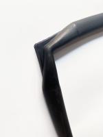 China ZAZ200 120 230 Excavator Cab Front Glass Rubber Strip - Black Premium Material with Excellent Aging Resistance for sale
