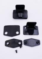China Komatsu Excavator Cab Glass Buckle for PC200-5-6-7-8 and PC60-6 Models - Black ABS Construction for sale
