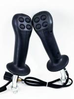 China Universal Excavator Joystick Handle for Carter Zoomlion Kubota - Steel & ABS Construction with High Durability for sale