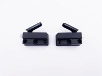 China Komatsu W380A Excavator Loader Glass Buckle Lock - ABS Copolymer Material, Black Finish, Easy Installation for sale