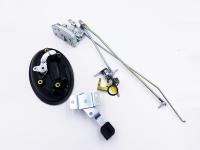China Komatsu Excavator Door Lock Assembly for PC130 PC200 PC220 PC300 PC350 PC360-8 Models - Iron Construction for sale
