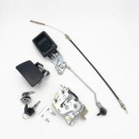 China Black Iron Excavator Door Lock Assembly for Hitachi EX60 EX120 EX100 EX200 EX300-5 Models - High Durability Easy Installation for sale