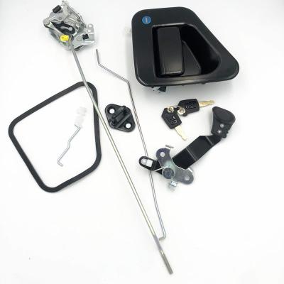 China E320GC 329GC 336GC Excavator Door Lock Assembly - Iron Construction, High Durability, Easy Installation for sale