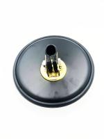 China Excavator A Model Universal Round Rearview Mirror 20.5CM Diameter Black Construction Equipment Spare Part for sale