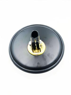 China Excavator A Model Universal Round Rearview Mirror 20.5CM Diameter Black Construction Equipment Spare Part for sale