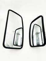 China Caterpillar Excavator Rear View Mirror for E312 320 324 336 329 349D C Models - Black Mirror Glass Construction for sale
