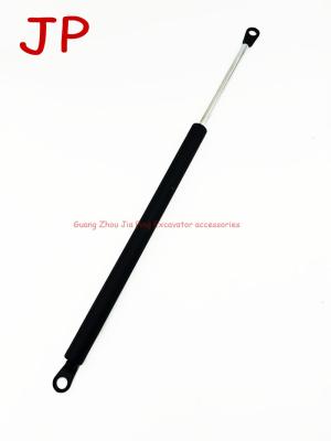 China Komatsu PC60-7 Excavator Engine Cover Gas Spring - Black Steel Locking Strut with High Durability for sale