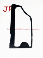China Ya00001498 Excavator Cab Glass Left Door Rear for Hitachi ZAX130 200 350-5G Models - Transparent OEM Replacement for sale