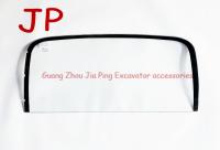 China Zax200 Zx230 Excavator Cab Glass 4448307 - 83.7cm x 39.6cm Front Lower Cockpit Replacement for sale