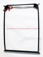 China Hitachi ZAX200 120 230 Excavator Cockpit Front Glass Frame - Aluminum Construction for ZAX Series for sale