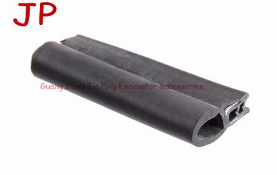China Universal Skylight Rubber Seal Strips for Excavator Cab Toolbox - Black Weatherproof Adhesive 650mm Width for sale