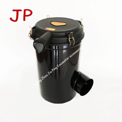 China Hyundai R225-7-9 215VS DH225-7 Excavator Air Filter Housing Assembly - Black Industrial Component for sale