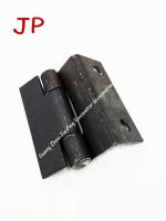 China DX225 215 Side Door Hinge Excavator Cabin Parts for Doosan Daewoo - Black Finish, Carton Packaging for sale