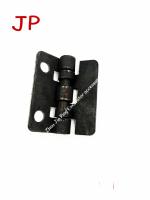 China Hyundai R215-7 R225-7 Excavator Side Door Hinge 2 Piece Set Black Steel for sale