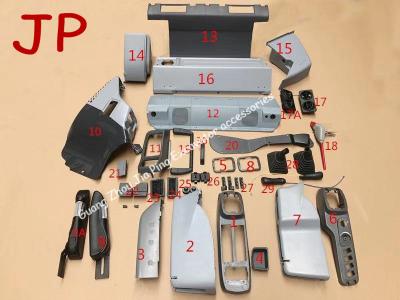 China Komatsu PC110-360-7 Excavator Interior Accessories - Durable ABS Construction, Easy Installation, Grey Finish for sale