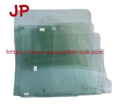 China Excavator Cab Full Glass for Kobelco SK200-1 SK200-3 SK200-5.5 Transparent for sale