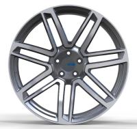 China new monoblock Custom Forged Wheels new style silver paint diamond cut face and for BMW for sale