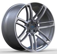 China new monoblock Custom Forged Wheels new style silver paint diamond cut face and for BMW for sale