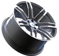 China new monoblock Custom Forged Wheels new style silver paint diamond cut face and for BMW for sale
