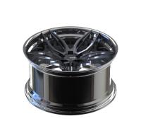 China ET30 Three Piece Forged Wheels 8.5J 22 Inch 3 Piece Rims for sale