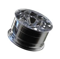China ET20 22 Inch 3 Piece Wheels Step Lip Deep Concave Wheels 5x112 for sale