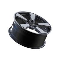 China Porsche 19x8.5 Custom Forged Wheels Diamond Cutting Dark Gunmetal Grey for sale