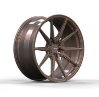 China JWL Lightweight 20 Inch Wheels Brushed Brown ET38 5x112 PCD for sale
