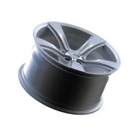 China Silver 20 Inch Monoblock Wheels 2 Piece Forged Wheels For Cars for sale